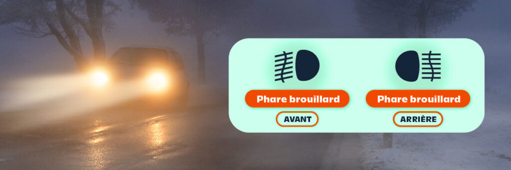 Feux de brouillard arrière et avant : fonctionnement, quand